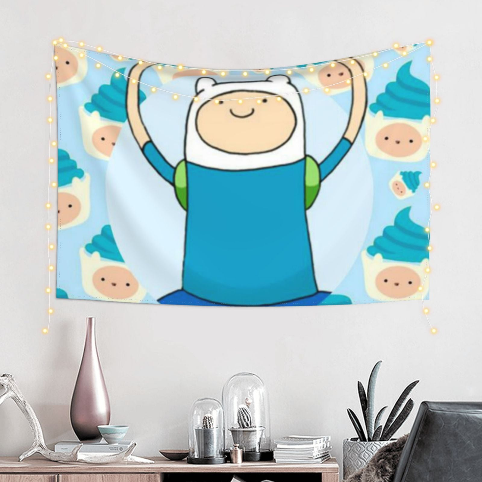 Adventure Time Tapestry, Anime Poster, Backdrop Tapestries, Wall ...