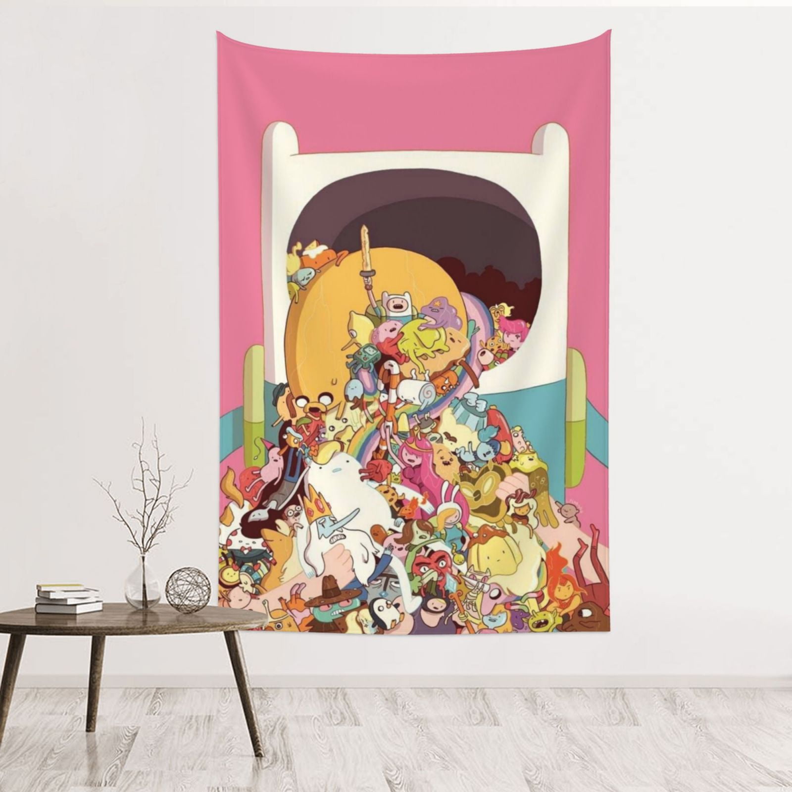 Adventure Time Tapestry Dorm Decor Wall Hanging Tapestries Window ...