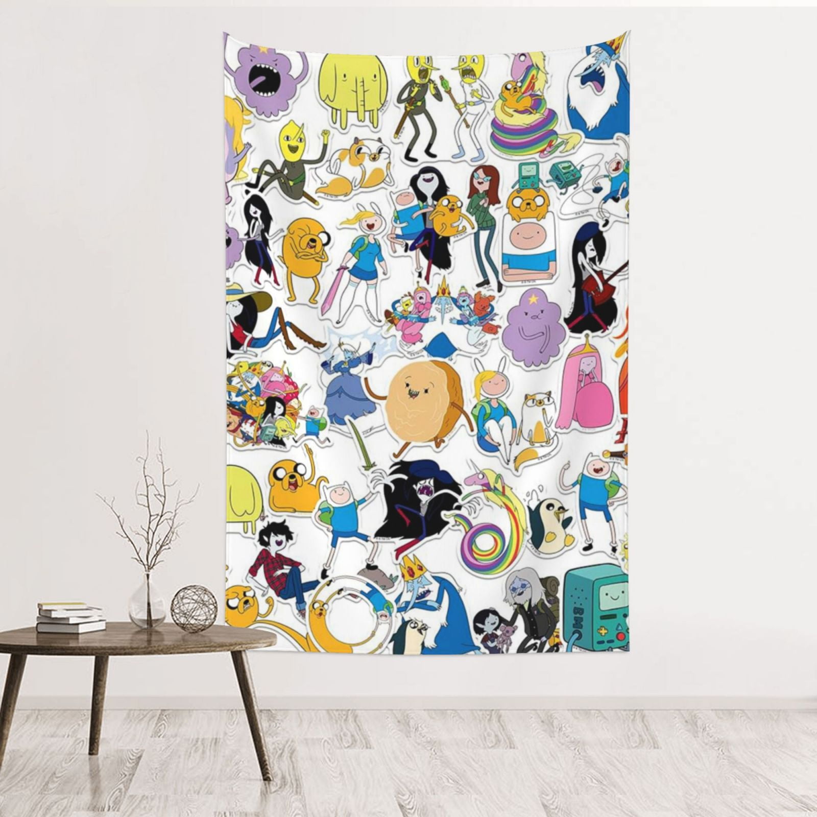 Adventure Time Tapestry Dorm Decor Wall Hanging Tapestries Window ...