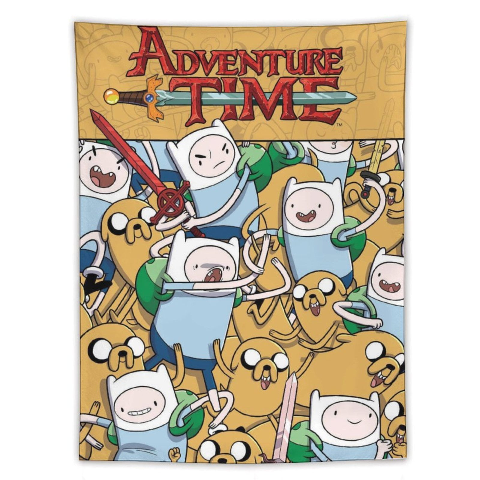 Adventure Time Tapestry Luxury Wall Hanging Tapestries Decor Gift For ...