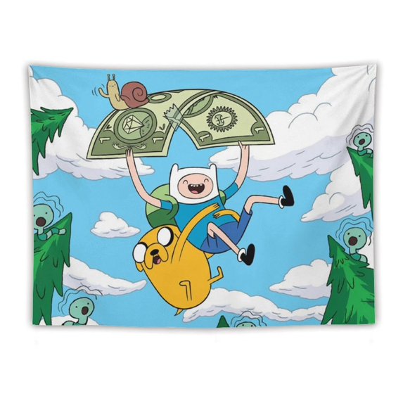 Adventure Time Tapestry Luxury Wall Hanging Tapestries Decor Gift For ...