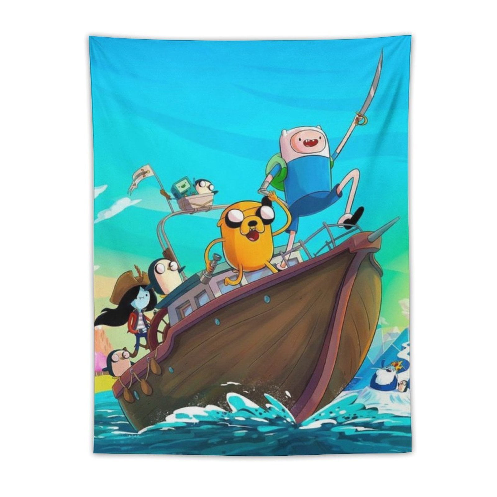 Adventure Time Tapestry Luxury Wall Hanging Tapestries Decor Gift For ...