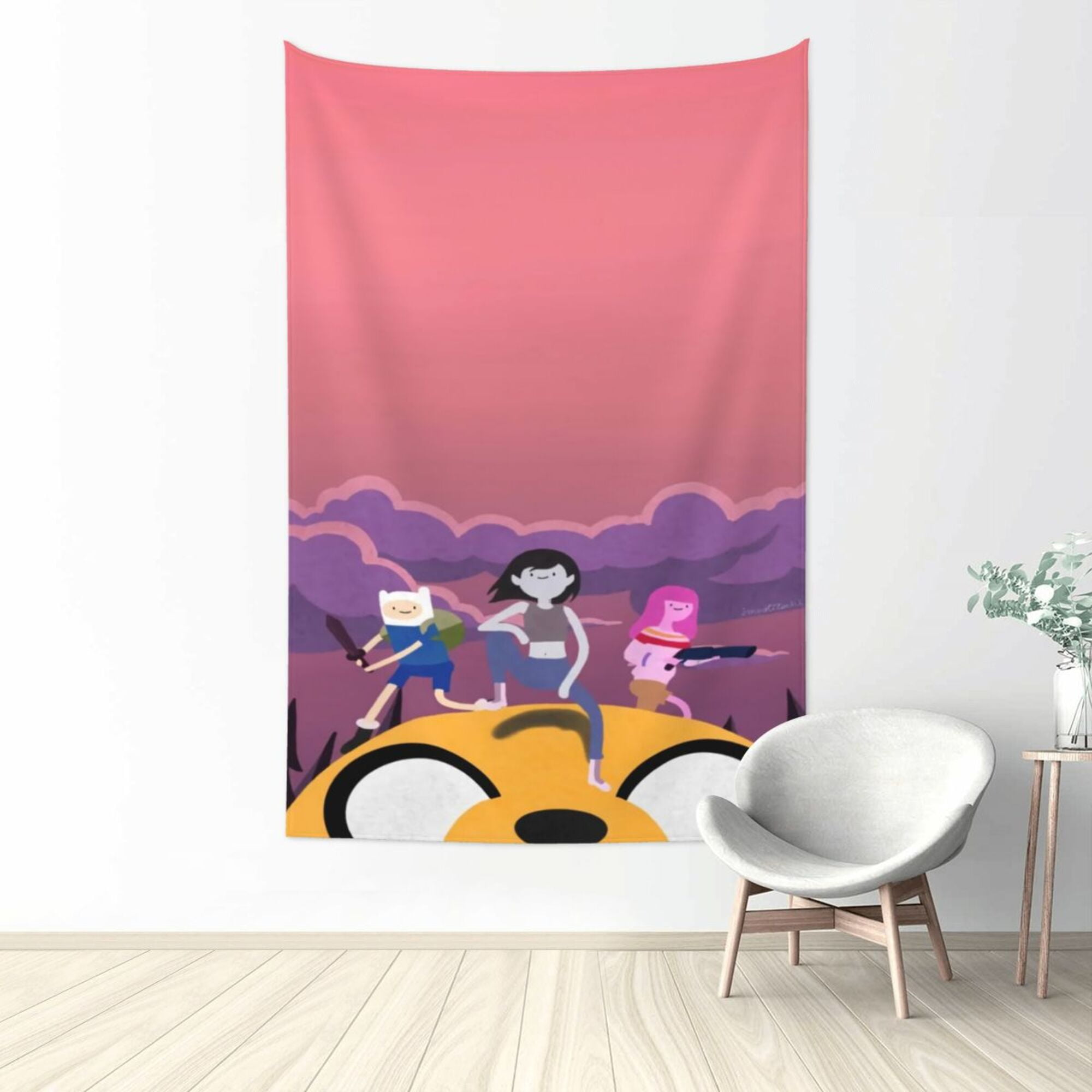 Adventure Time Tapestry Poster Printing Wall Hanging Tapestries Wall ...