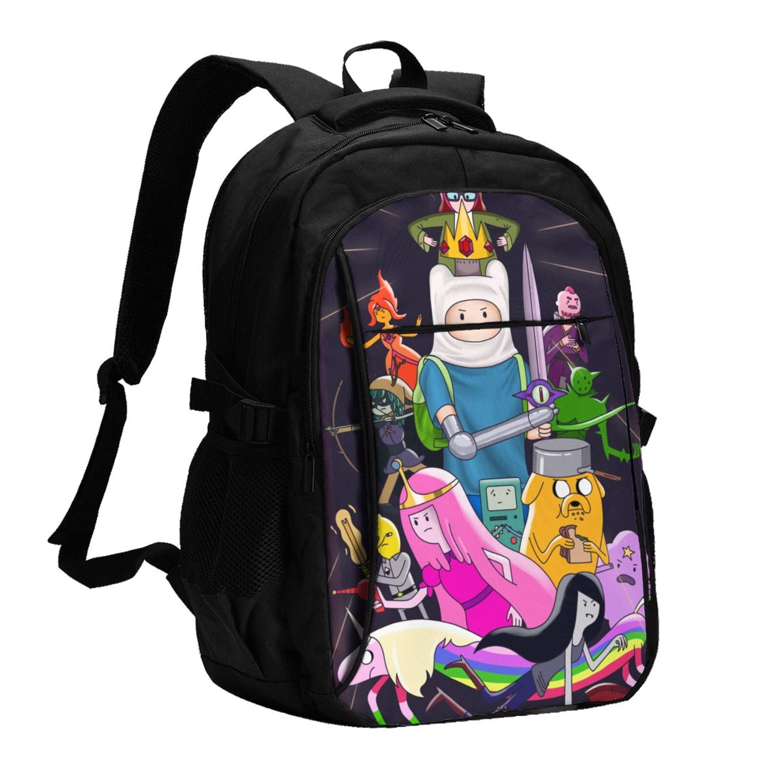 Adventure Time Travel Backpack With Usb Charging Port Multifunctional ...