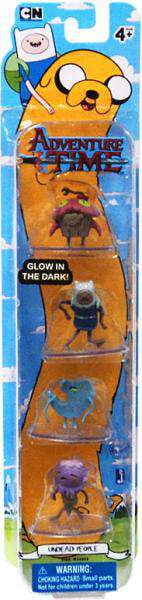 Adventure Time Undead People Mini Figure 4-Pack - Walmart.com