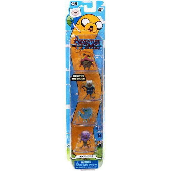 Adventure Time Undead People Mini Figure 4-Pack - Walmart.com