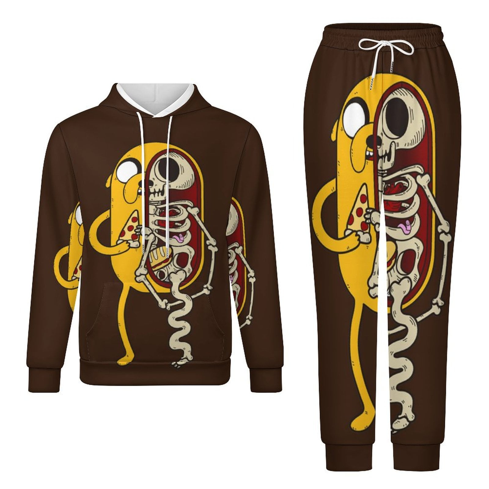 Adventure Time Unisex Adult Sweatsuits Hoodie & Sweatpants Long Sleeve ...