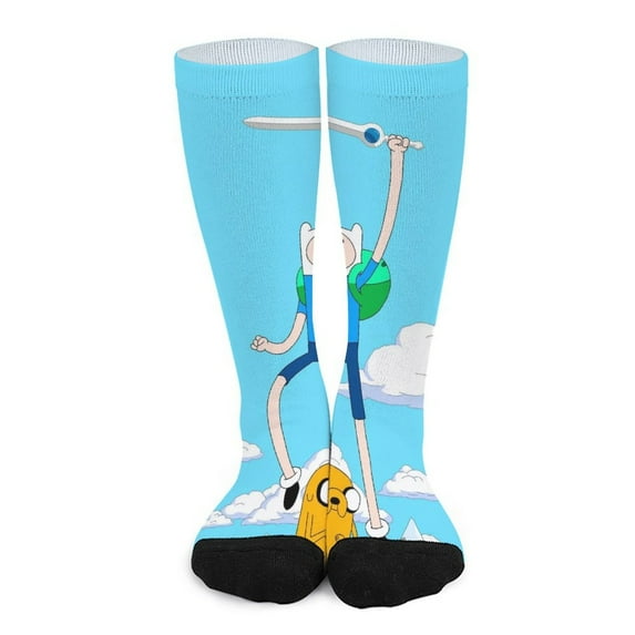 Adventure Time Unisex Socks Stockings Fashion Cozy Soft Crew Socks ...