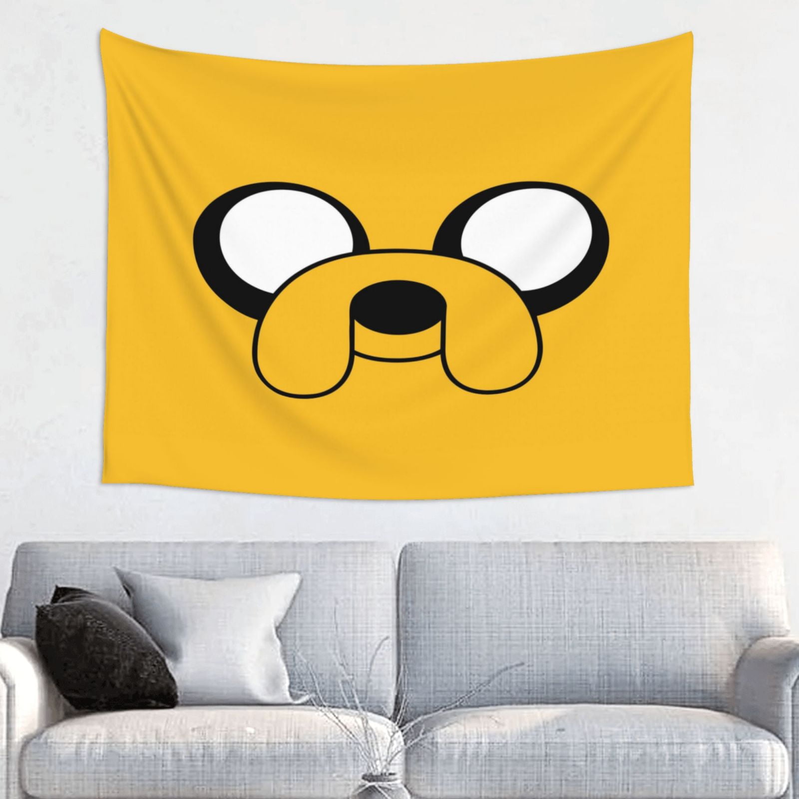 Adventure Time Wall Art Cartoon Tapestry Hanging In Bedroom Living Room ...