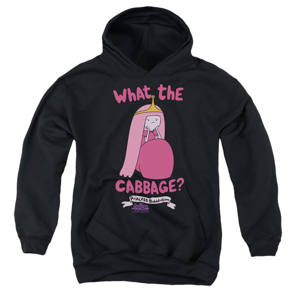 Adventure Time What The Cabbage Kids Pull-Over Hoodie (Large) for Youth ...