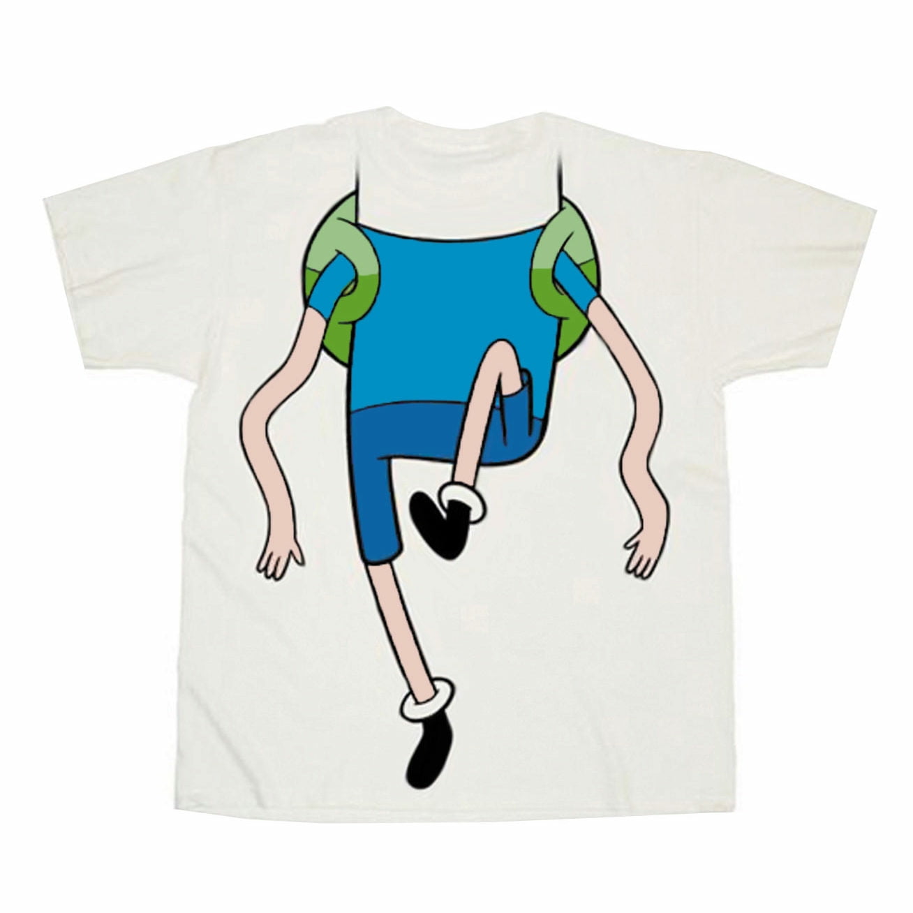 Adventure Time Wiggly Legs Costume White T-Shirt | L - Walmart.com