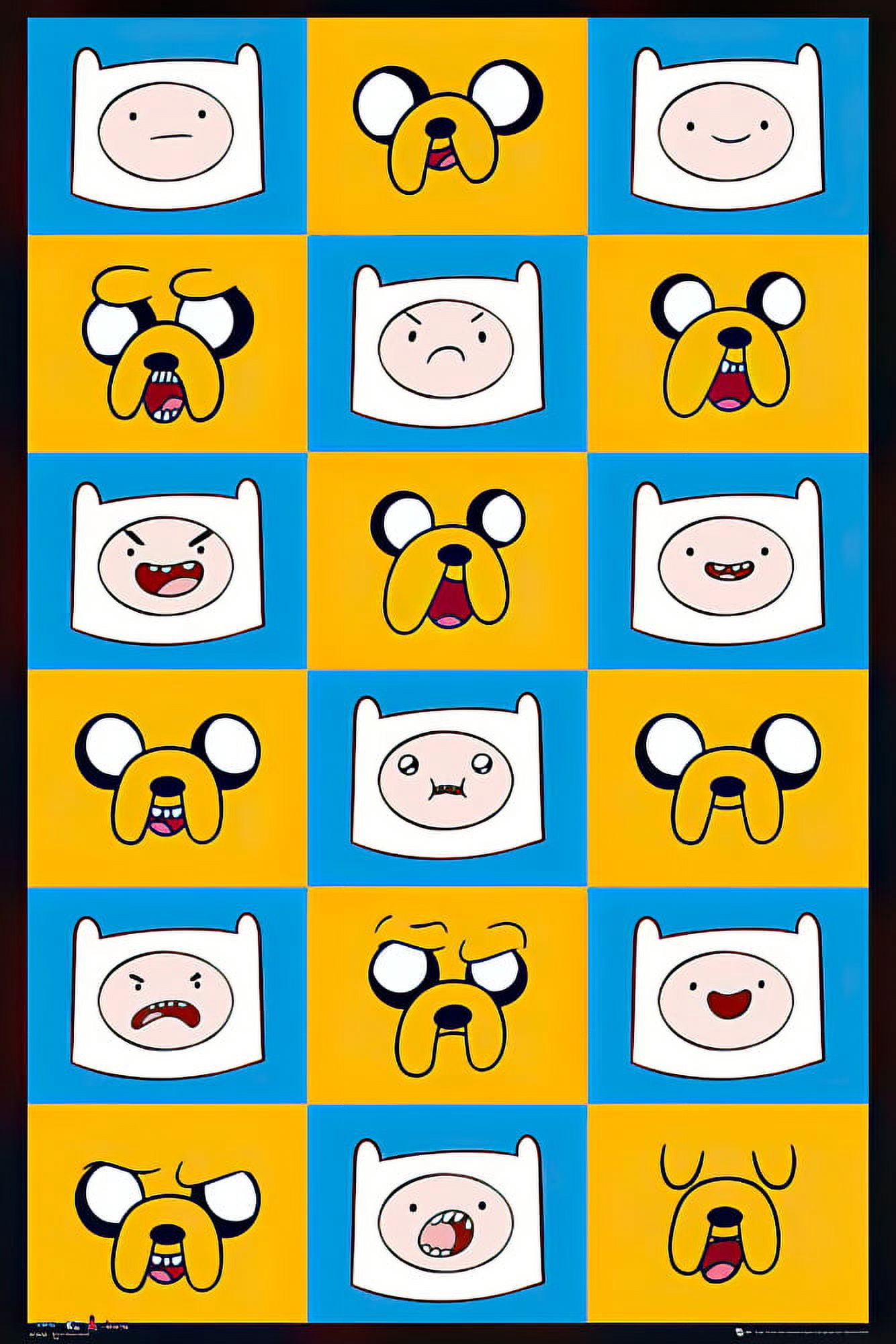 Adventure Time With Finn & Jake - TV Show Poster / Print (Expressions ...