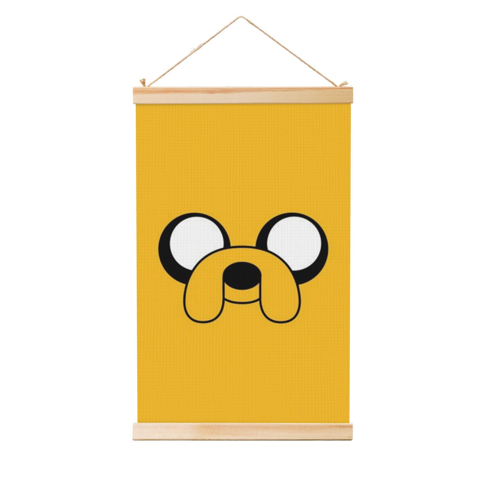 Adventure Time Wooden Shaft Hanging Poster Home Decor Poster Wall Art ...