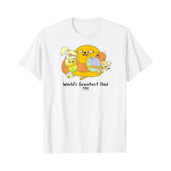 Adventure Time World's Greatest Dad T-Shirt - Walmart.com