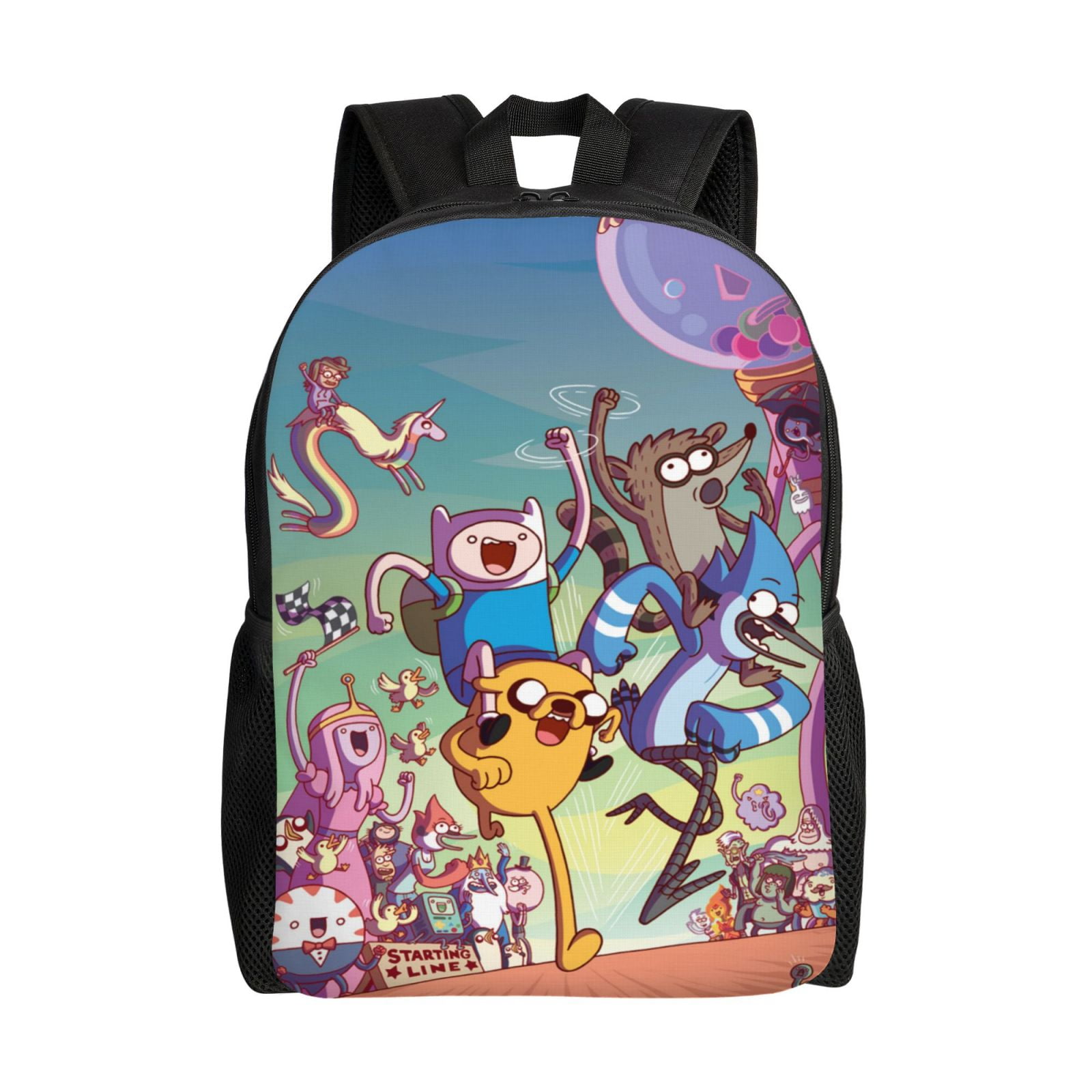 Adventure Time backpack 3D printed anime bag cosplay backpacks travel ...
