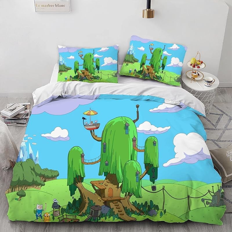 Adventure Time explore Time anime duvet cover 3D bedding comforter ...