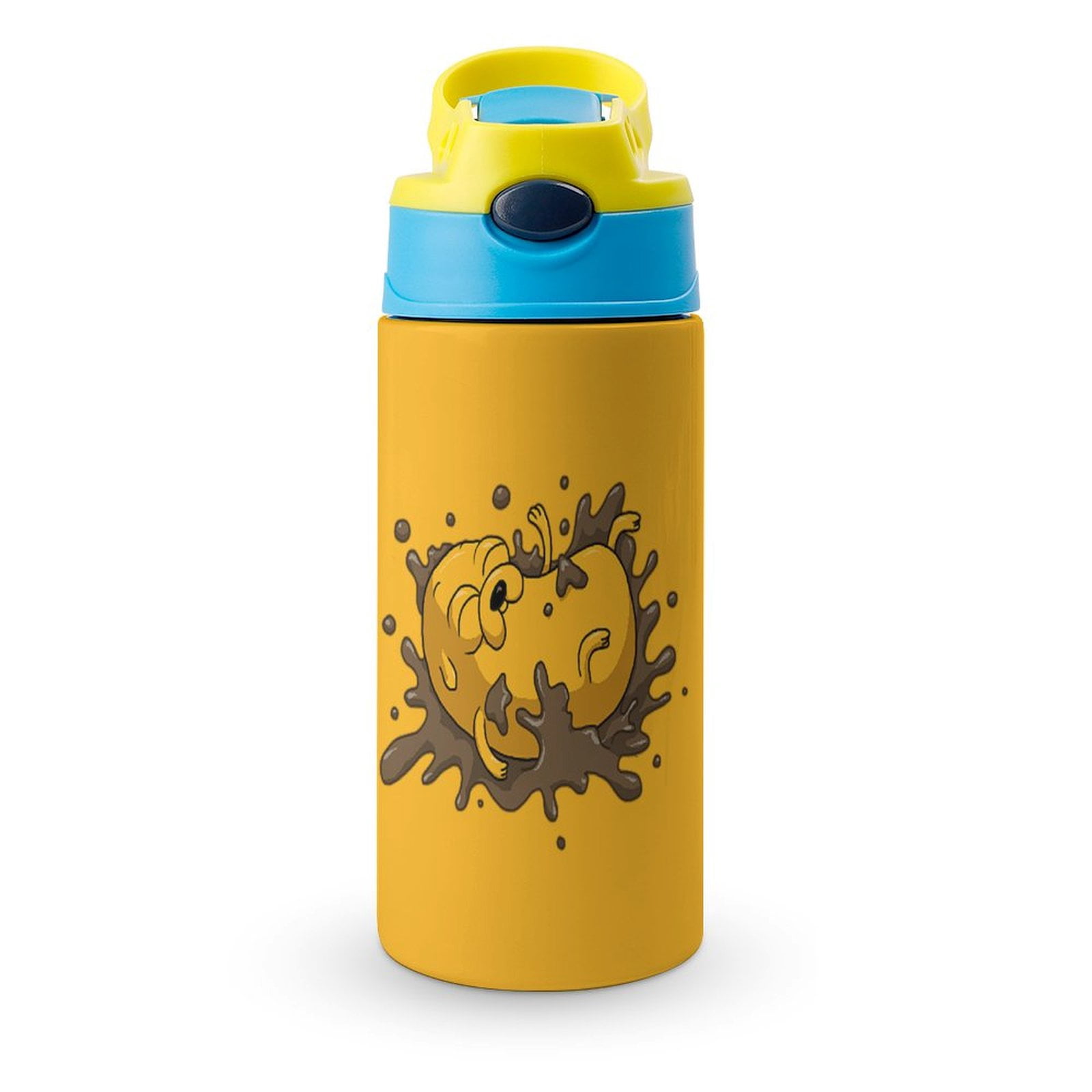 Adventure Time kids stainless steel water cup with straw 350ml ...