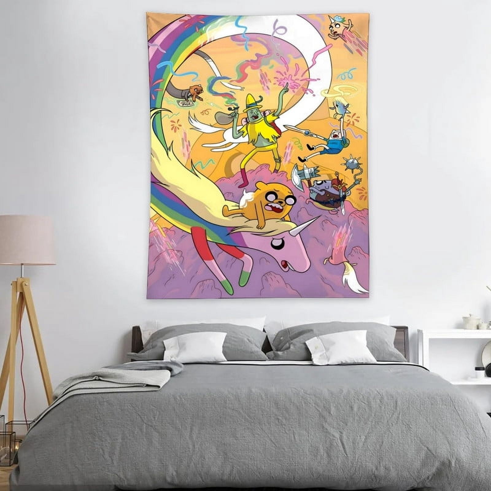 Adventure Time tapestry 40 x 60 inches with vivid colors realistic ...