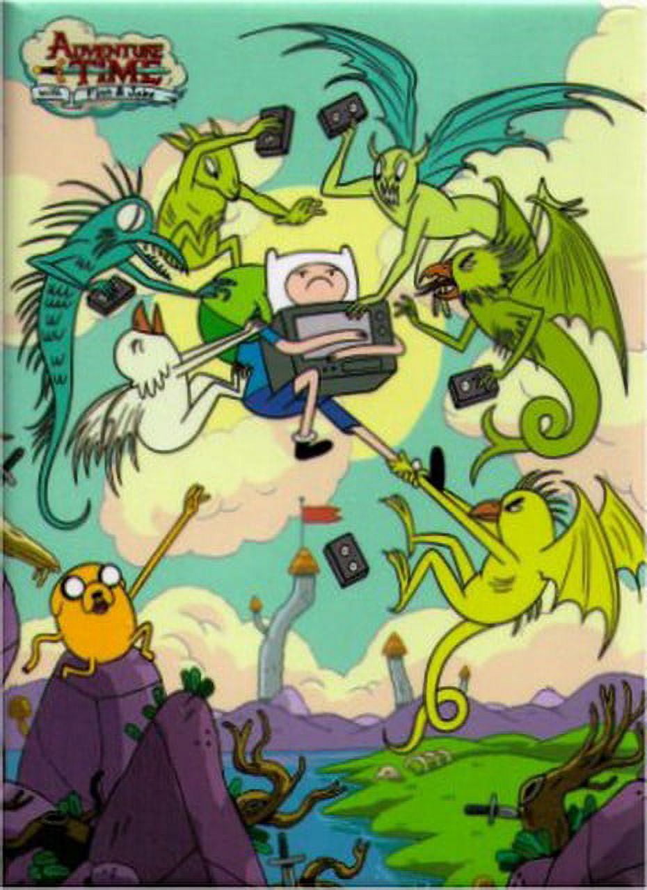 Adventure Time with Finn & Jake Magnet AM4411 - Walmart.com