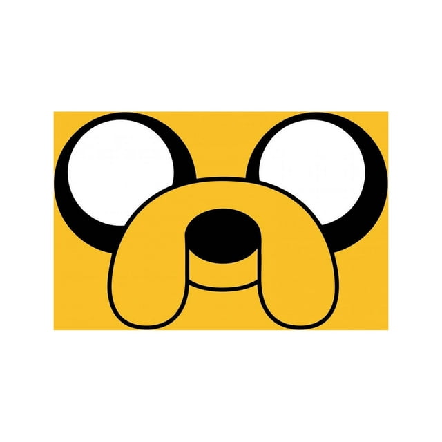 Adventure Time with Finn and Jake Jake Face Edible Cake Topper Image ...