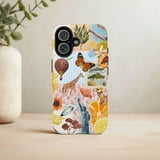 Adventure Travel Collage Phone Case Scrapbook Style with iPhone 17 ...