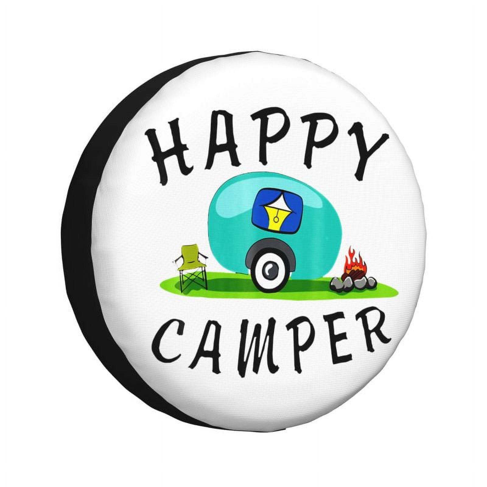 Adventure Travel Hiking Life Spare Wheel Tire Cover for Prado Pajero ...