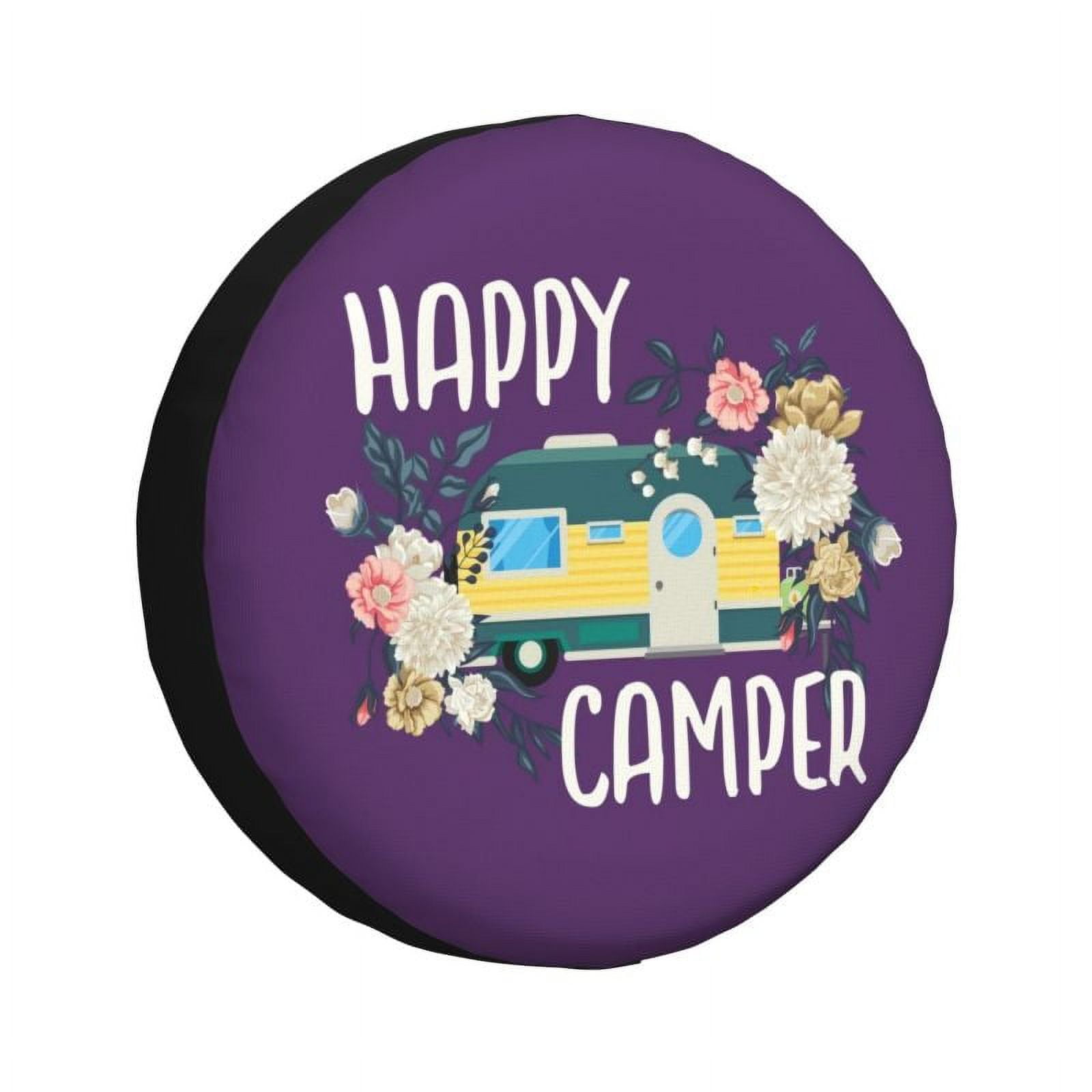 Adventure Travel Hiking Life Spare Wheel Tire Cover for Prado Pajero ...