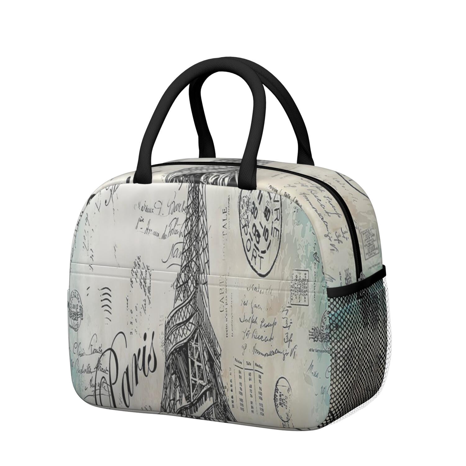 Adventure Travel Lunch Bag – Vintage Explore Insulated Cooler Tote ...