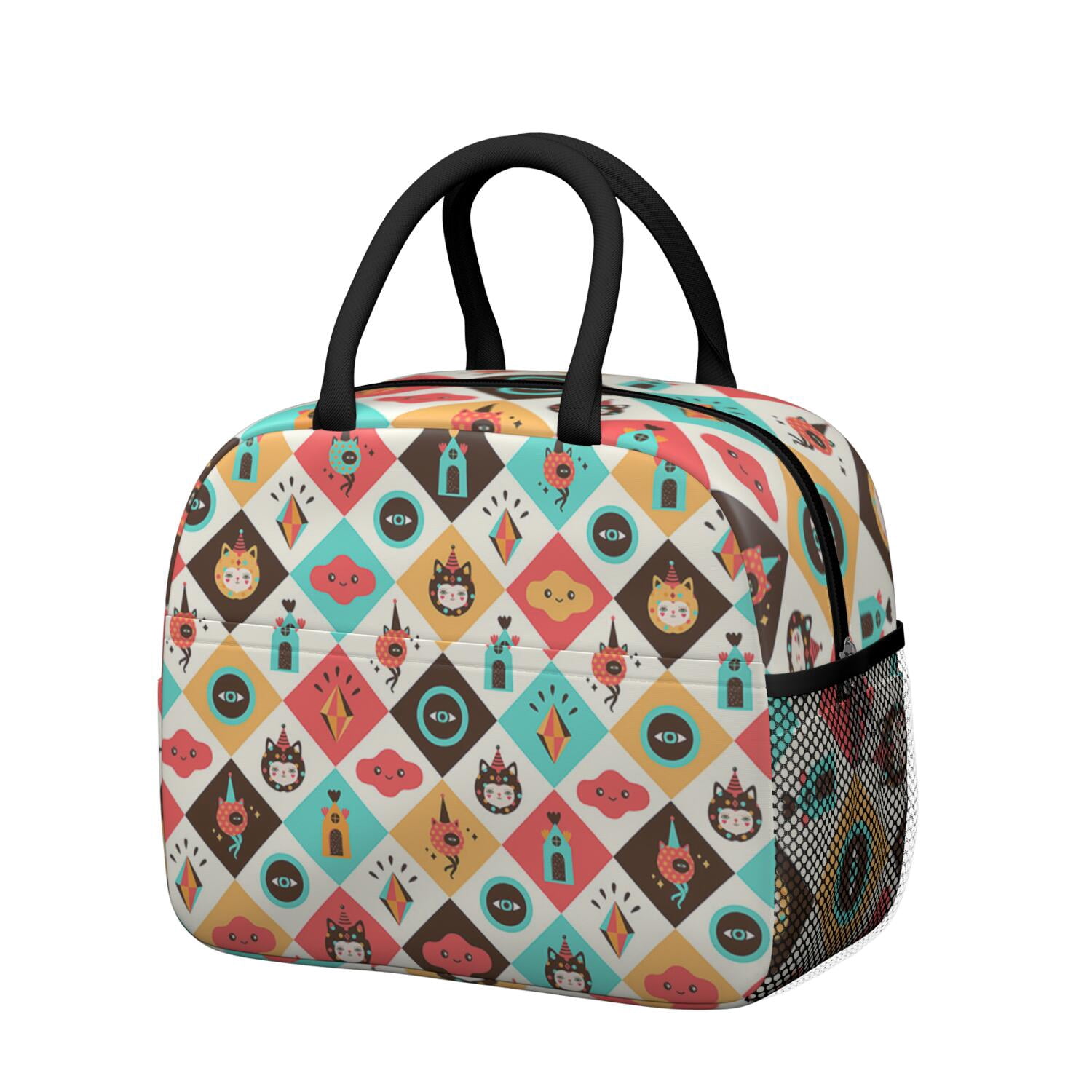 Adventure Travel Lunch Bag – Vintage Explore Insulated Cooler Tote ...