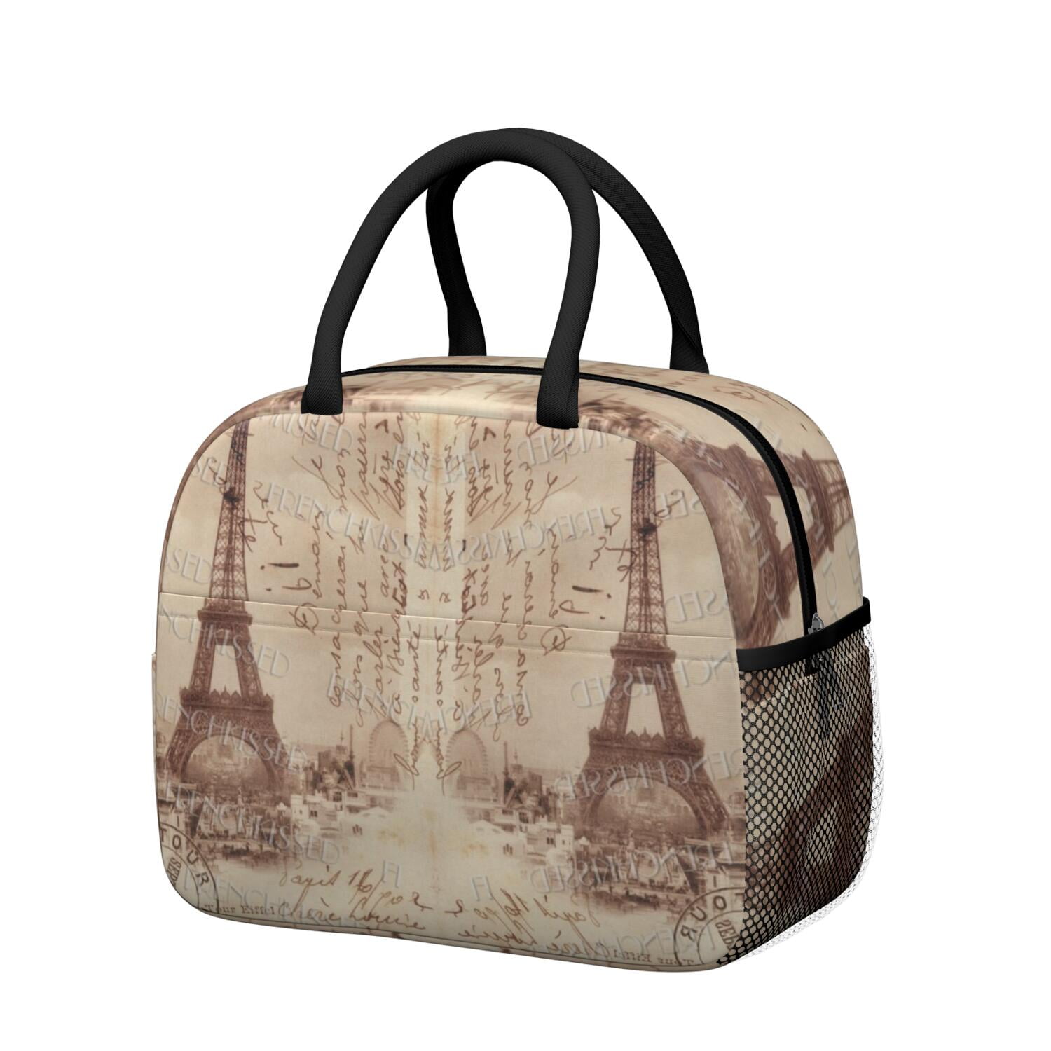 Adventure Travel Lunch Bag – Vintage Explore Insulated Cooler Tote ...