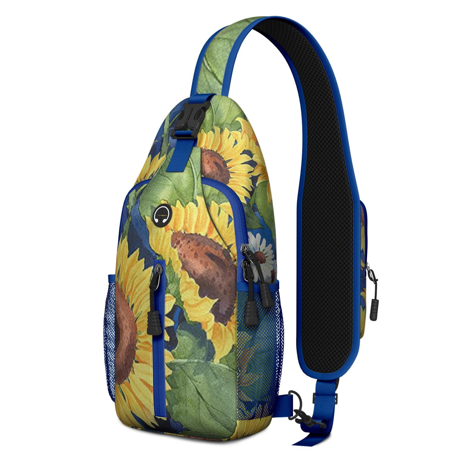 Adventure Travel Sling Backpack with Multipurpose Storage – Lightweight ...