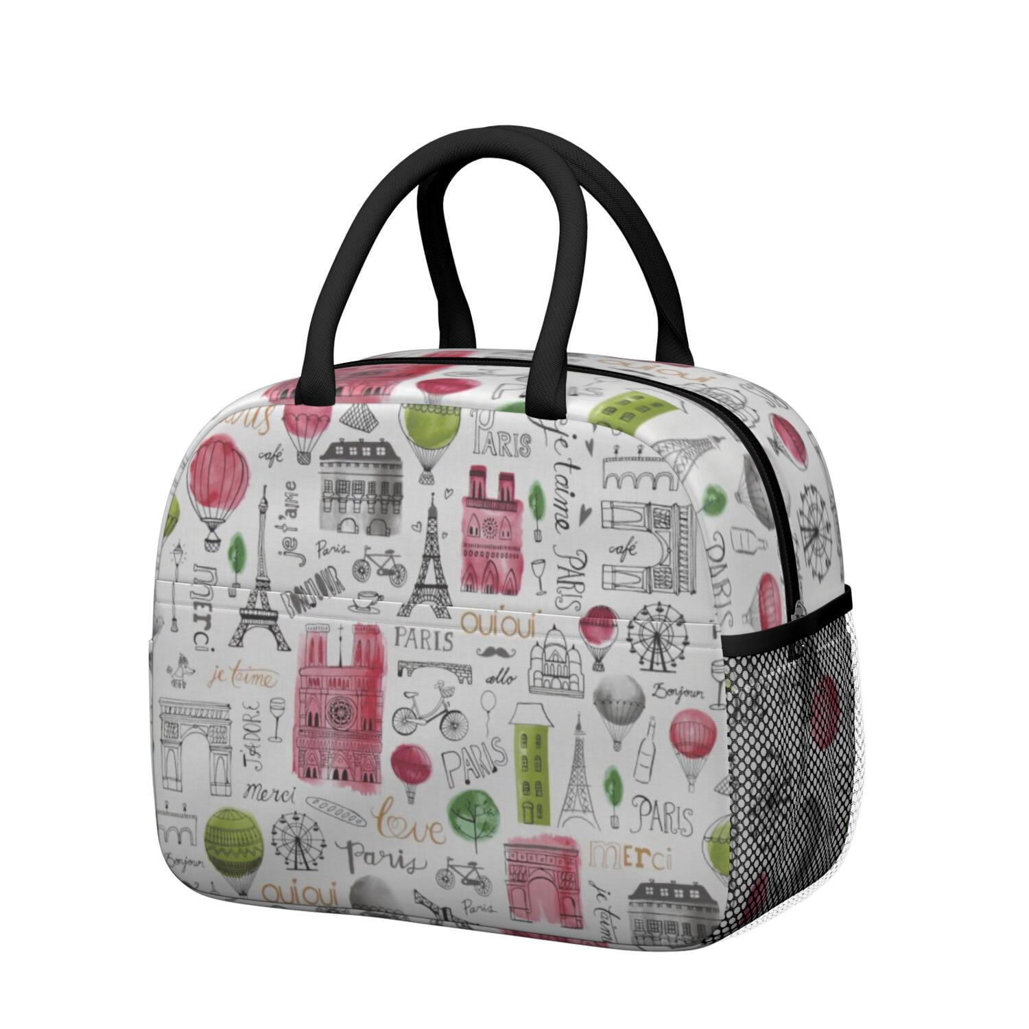 Adventure Vintage Travel Lunch Tote – Journey Explore Insulated Cooler ...