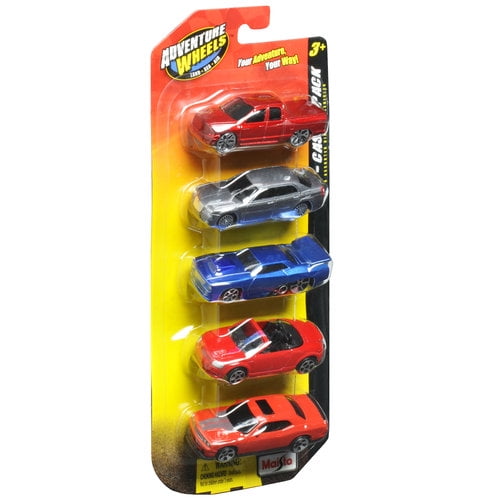 Adventure Wheels Vehicles, 5 Pack - Walmart.com