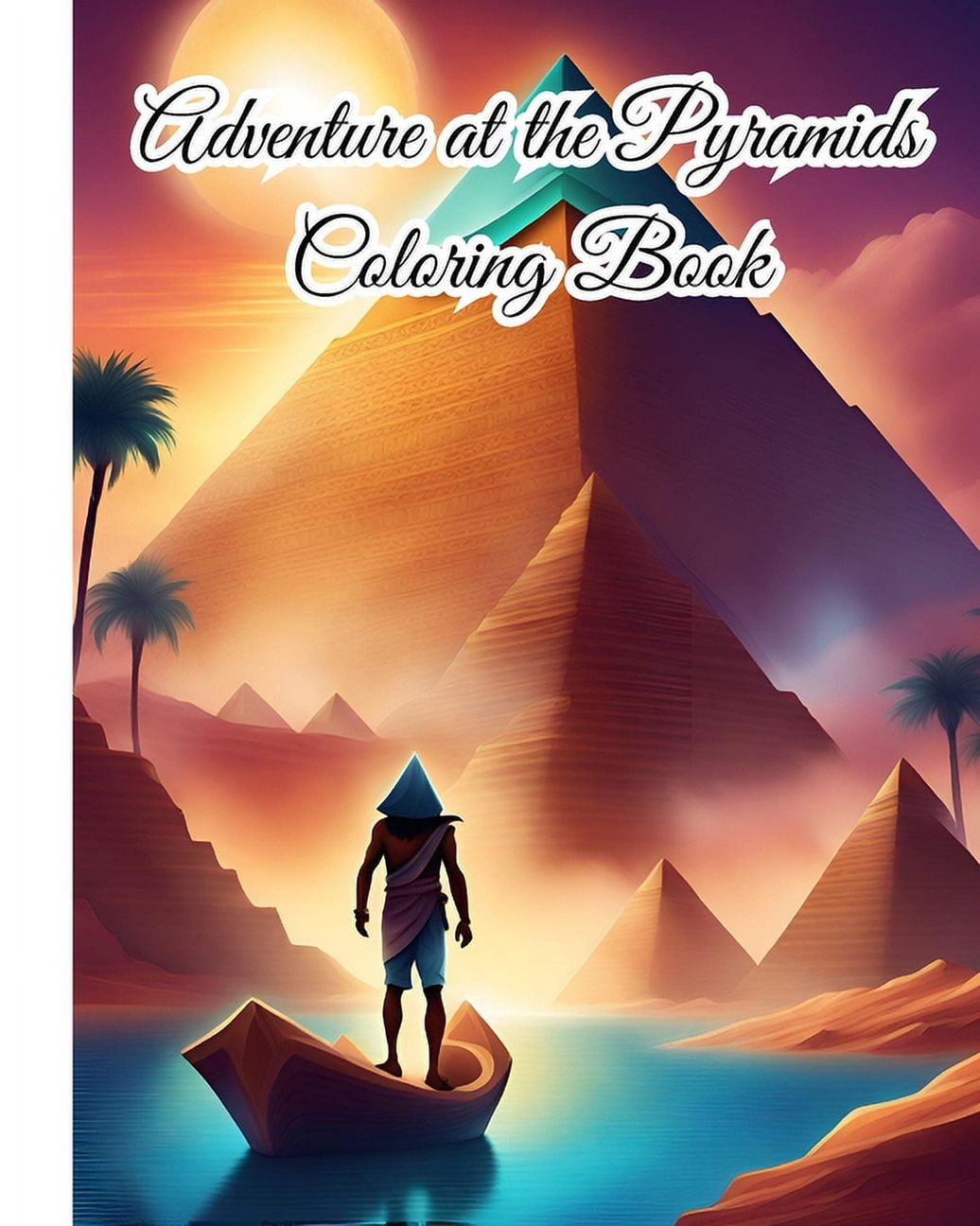 Adventure at the Pyramids Coloring Book: Everything Ancient Egypt ...
