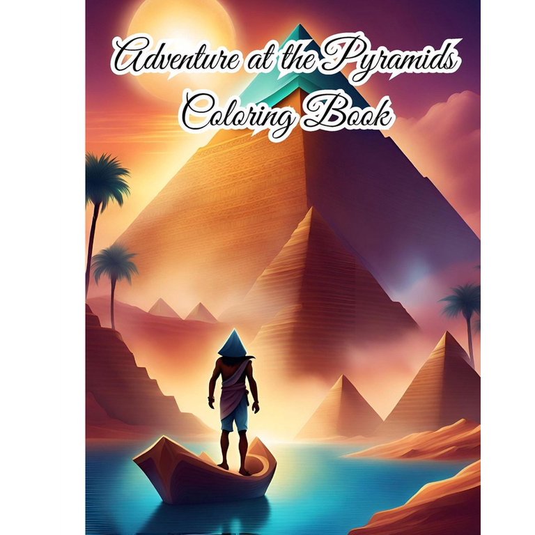 pyramid coloring book