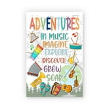 Adventure in Music Poster Musics Teacher Classroom Print Art Musical ...