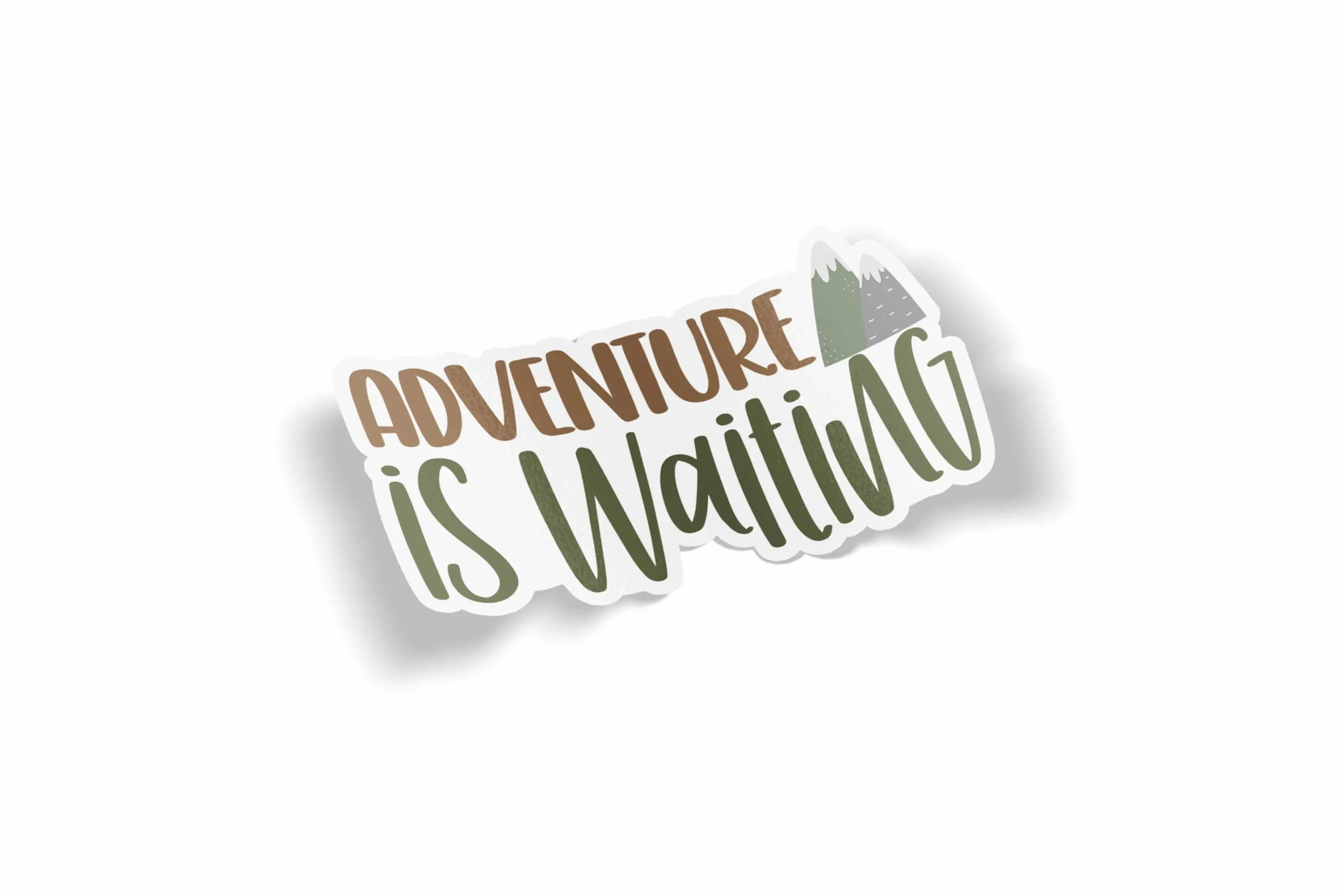 Adventure is Waiting Waterproof Sticker - Walmart.com