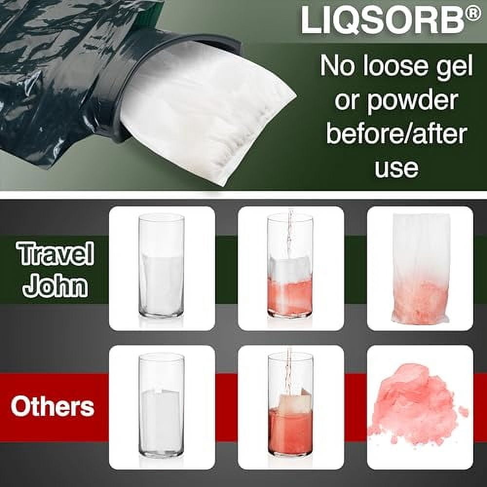 Adventurer Resealable Disposable Urinal for All Genders, Adults, and ...