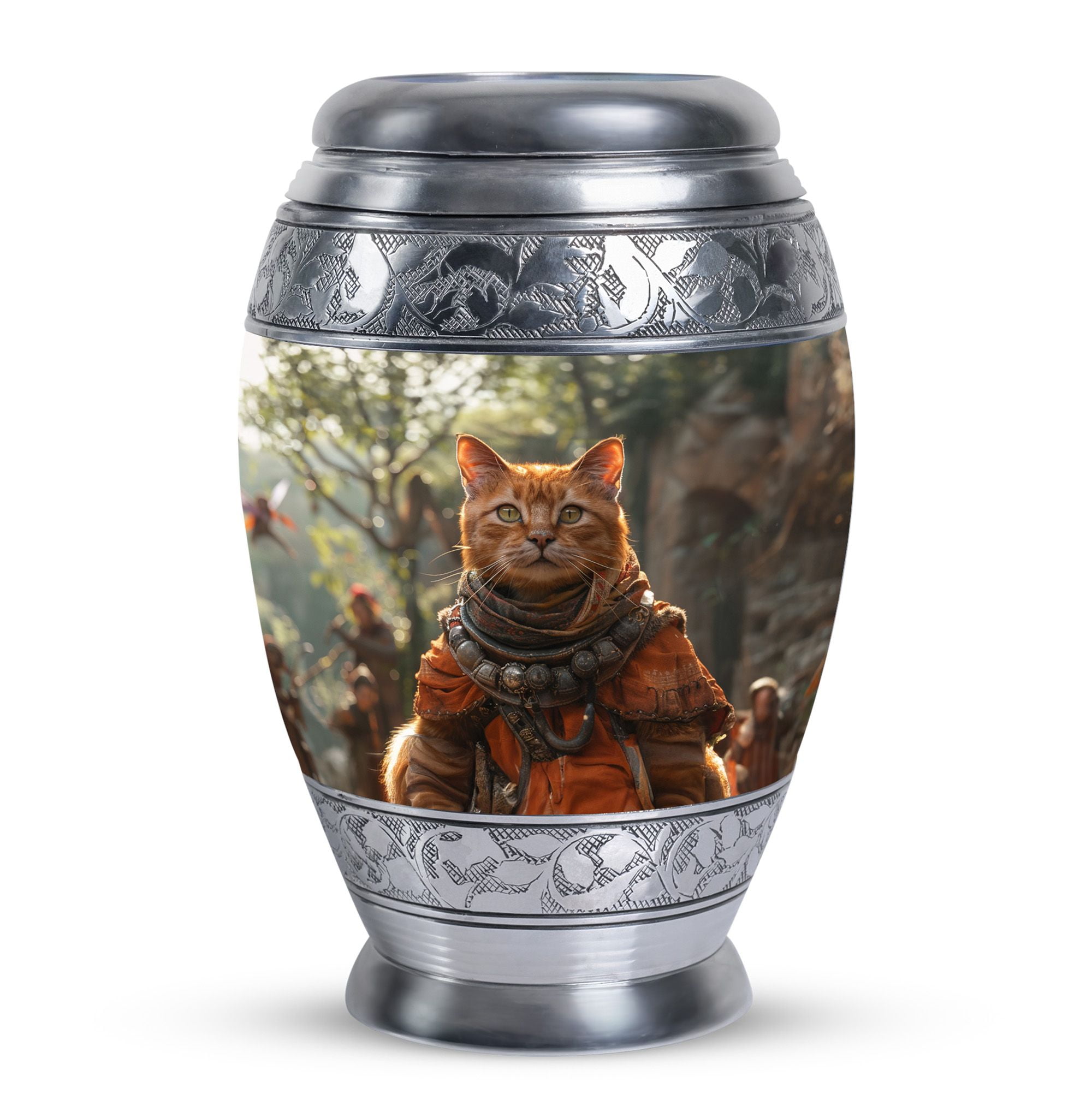 Adventurer's Feline Quest Cremation Keepsakes - Cremation Keepsakes For ...