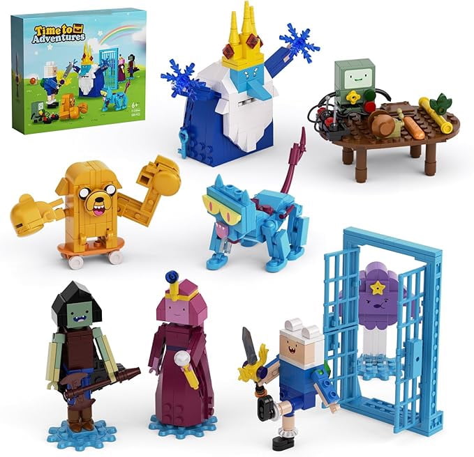 Adventures Game Time Building Block Set 8 PCS Game Figures Monster ...