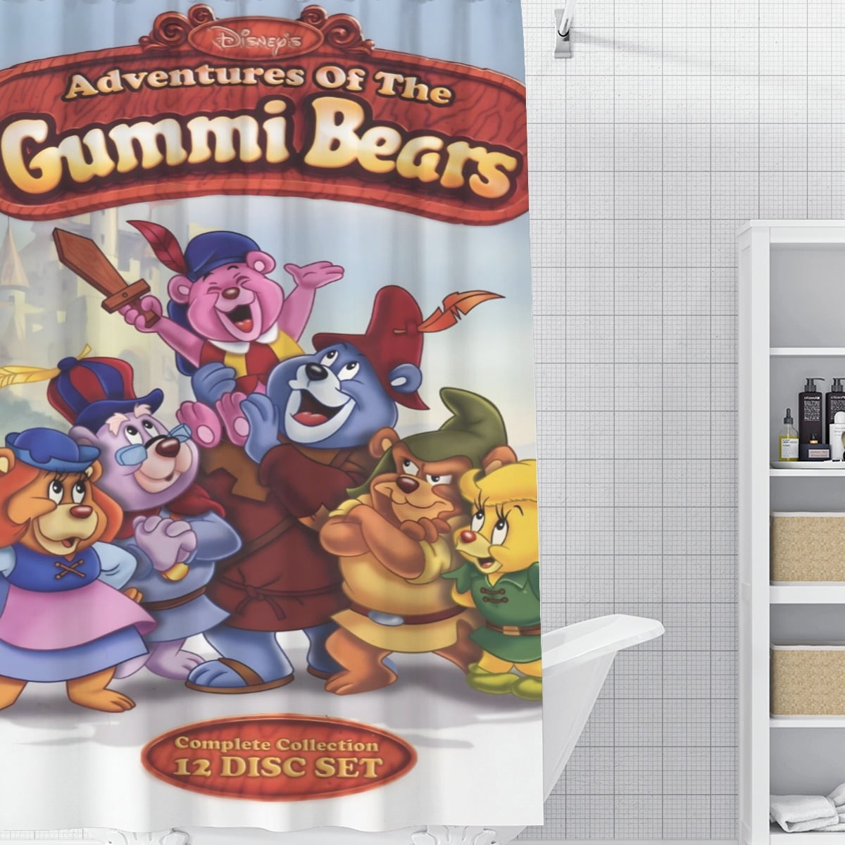 Adventures of the Gummi Bears-theme Bathroom Shower Curtain Home Decor ...