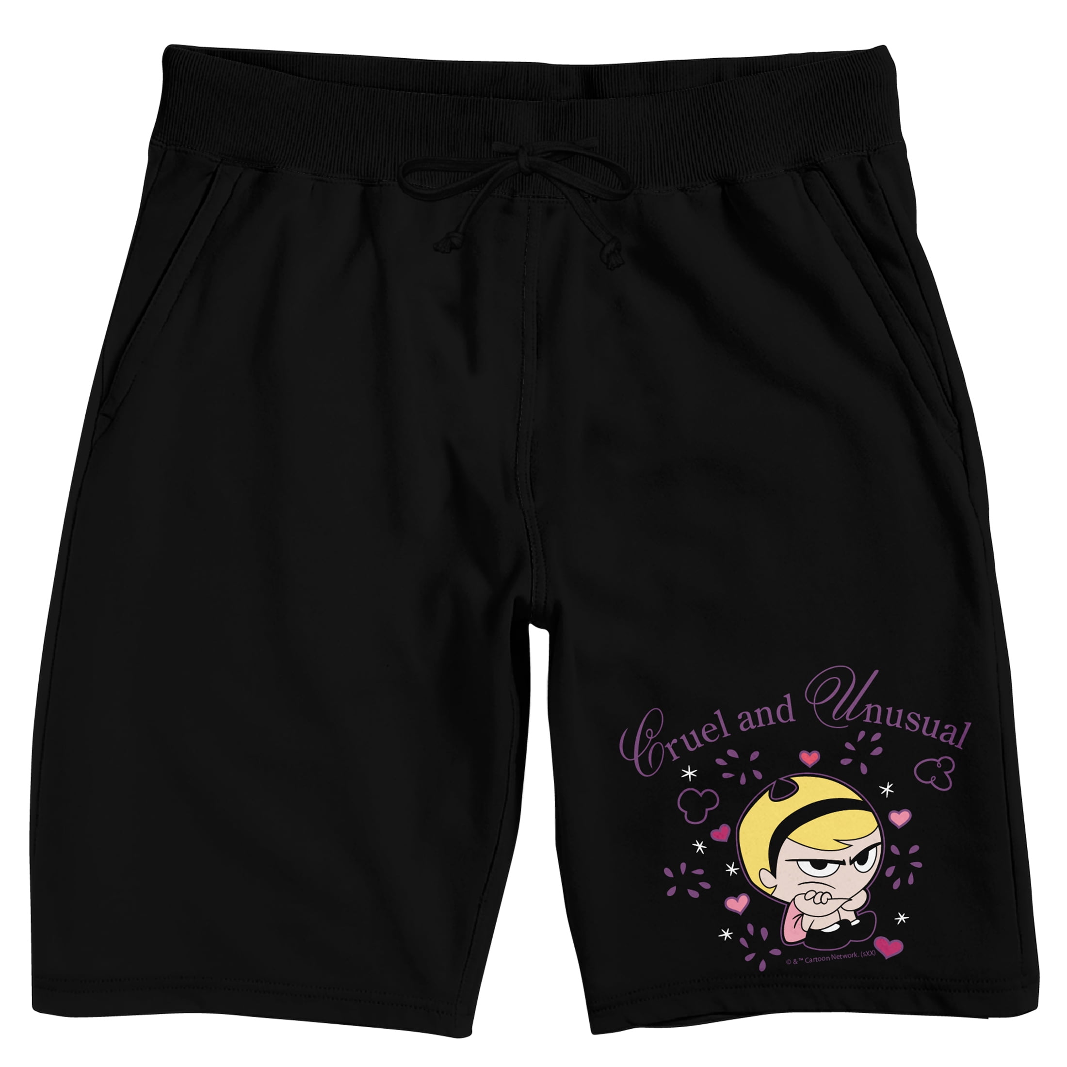 Adventures Of Billy & Mandy Cruel & Unusual Men's Black Sleep Pajama ...