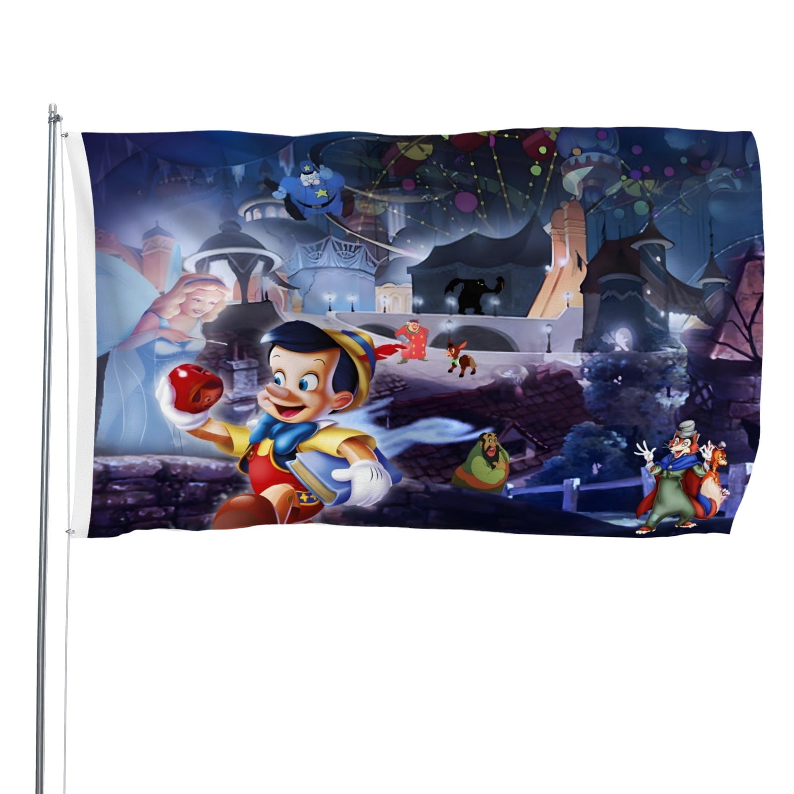 The Adventures of Pinocchio-themed Printed Flag Perfect gift for fans, friends, and family ...