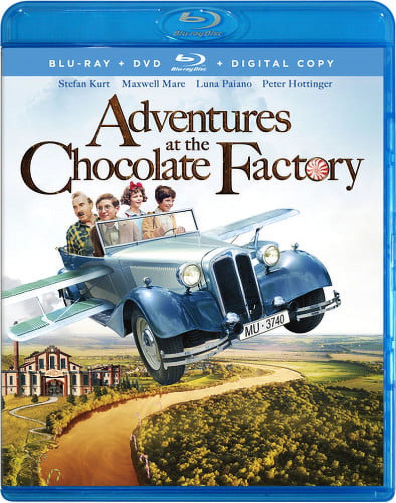 Adventures at the Chocolate Factory (Blu-ray + DVD + Digital Copy ...