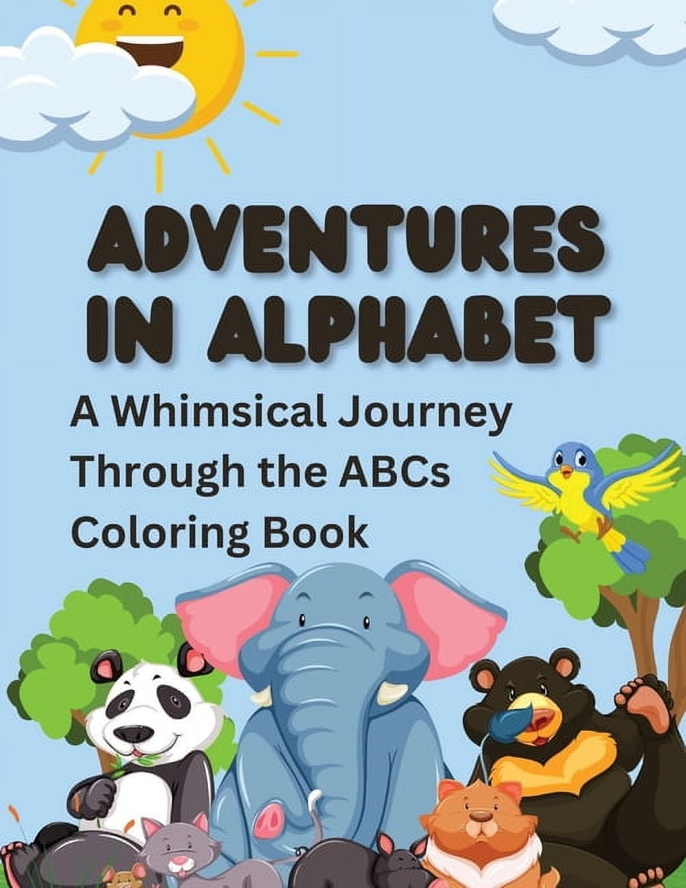 Adventures in Alphabet: A Whimsical Journey Through the ABCs Coloring ...