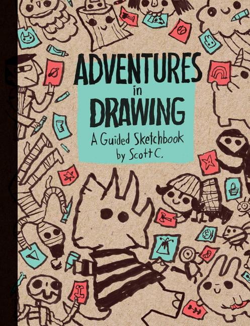 Adventures in Drawing : A Guided Sketchbook (Paperback) - Walmart.com