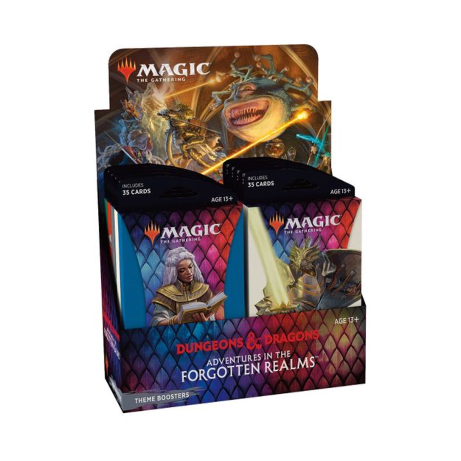 Adventures in the Forgotten Realms Theme Booster Pack Display Box New ...