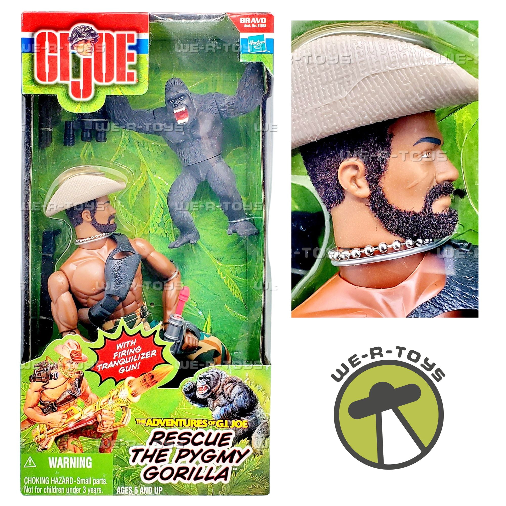Adventures of G.I. Joe Rescue The Pygmy Gorilla Action Figure Set AA ...