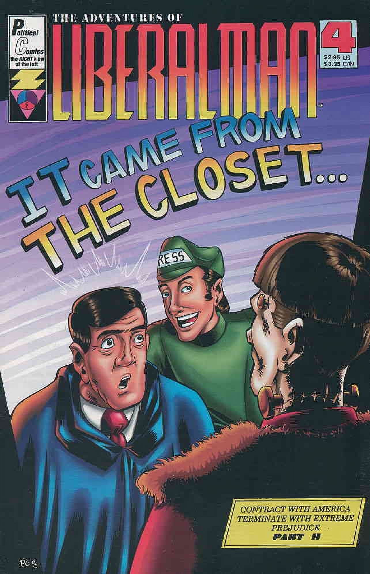 Adventures of Liberal Man, The #4 VF ; Political Comic Book - Walmart.com