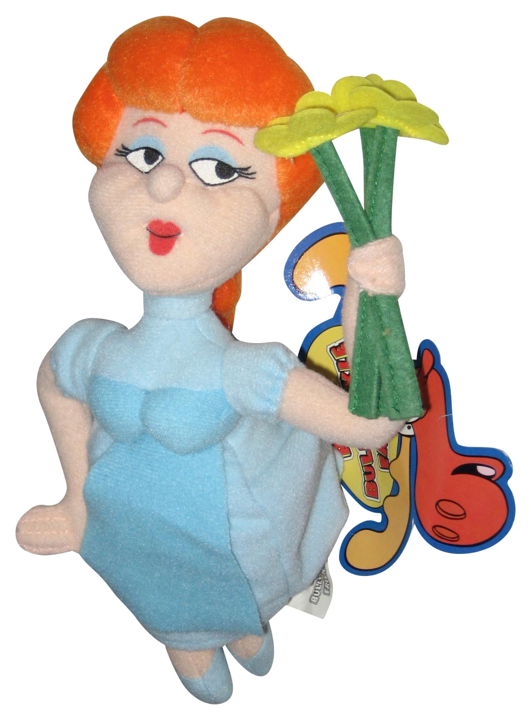 Adventures of Rocky & Bullwinkle & Friends Nell Fenwick Toy Plush ...